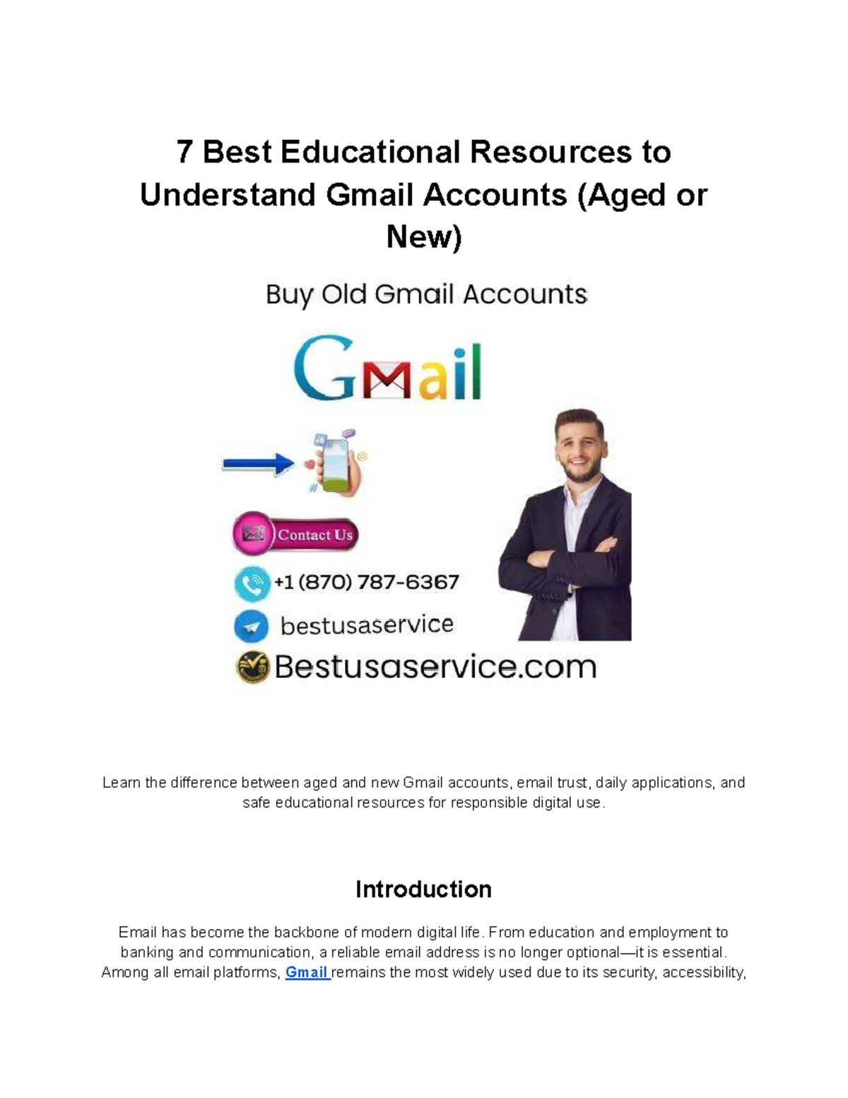 7 Essential Resources for Understanding Aged vs New Gmail Accounts ...