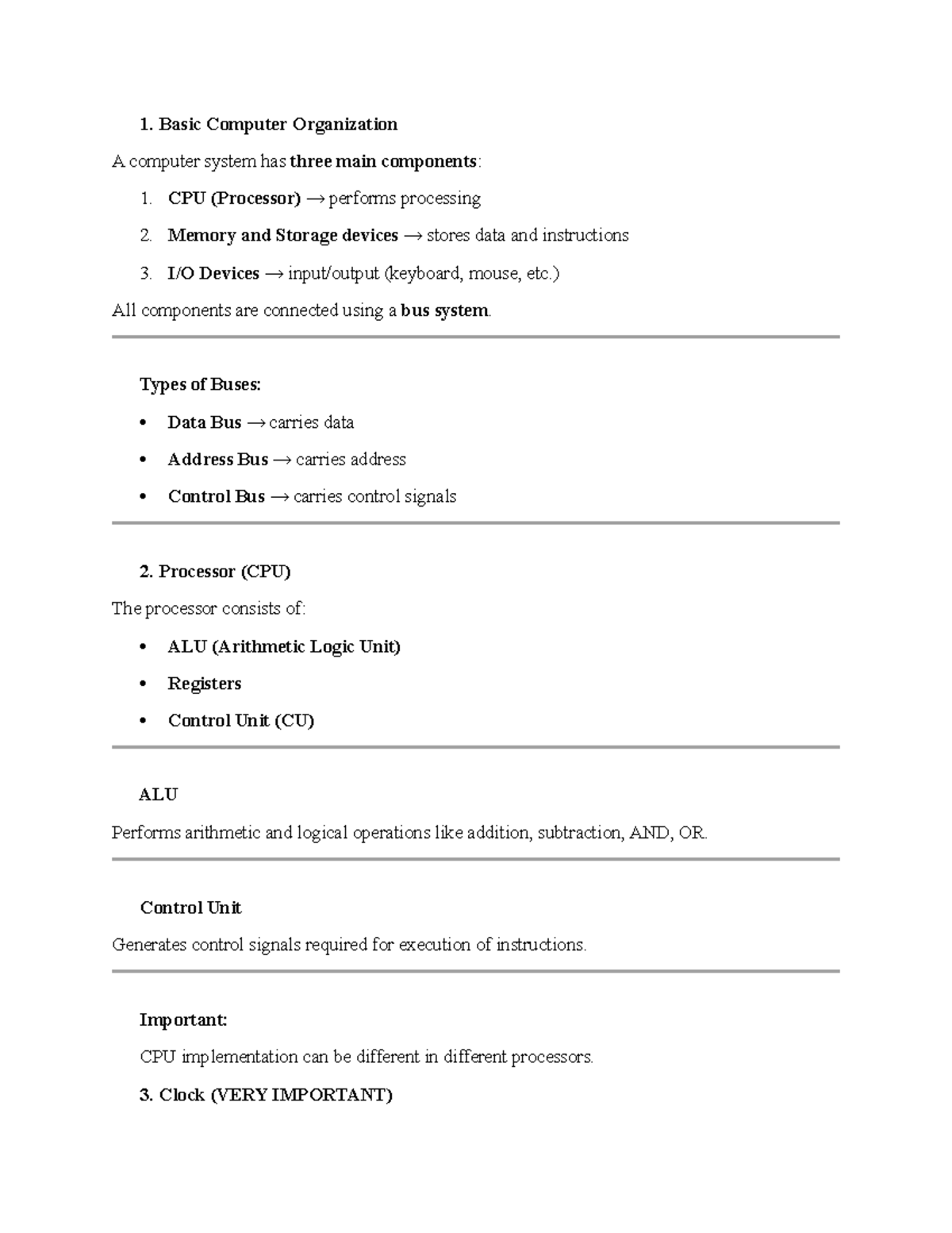 IA32 Architecture: Basic Computer Organization Overview - Studocu