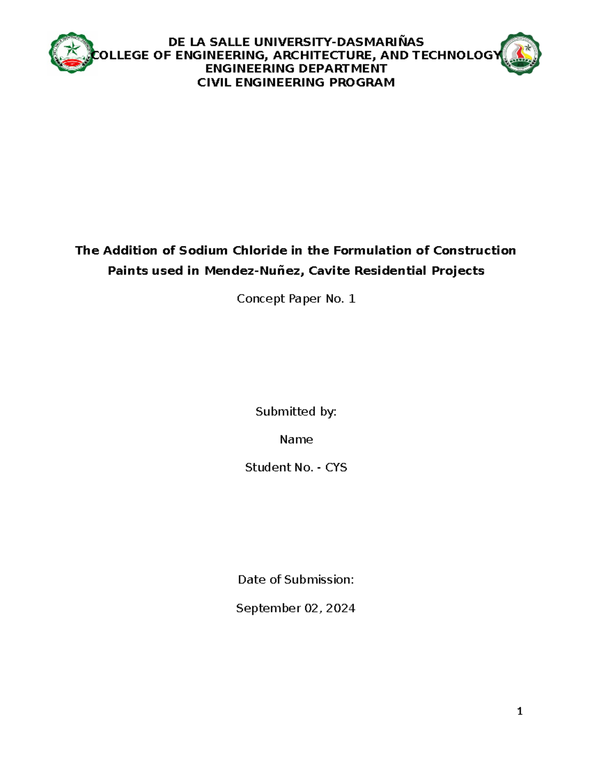 Final-concept 1 - Concept Paper 1 Thesis - COLLEGE OF ENGINEERING ...