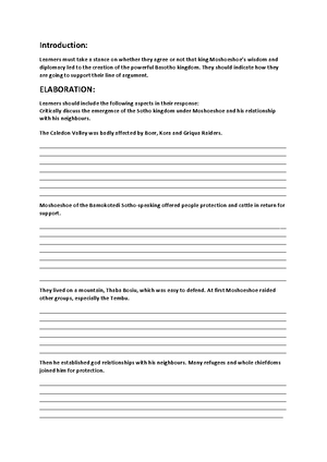 [Solved] Explain the meaning of Milieu and give examples - Southern ...