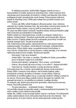 Opowiadanie z dialogiem dla kl. 5 - Piotrek na OTOMOTO - Studocu