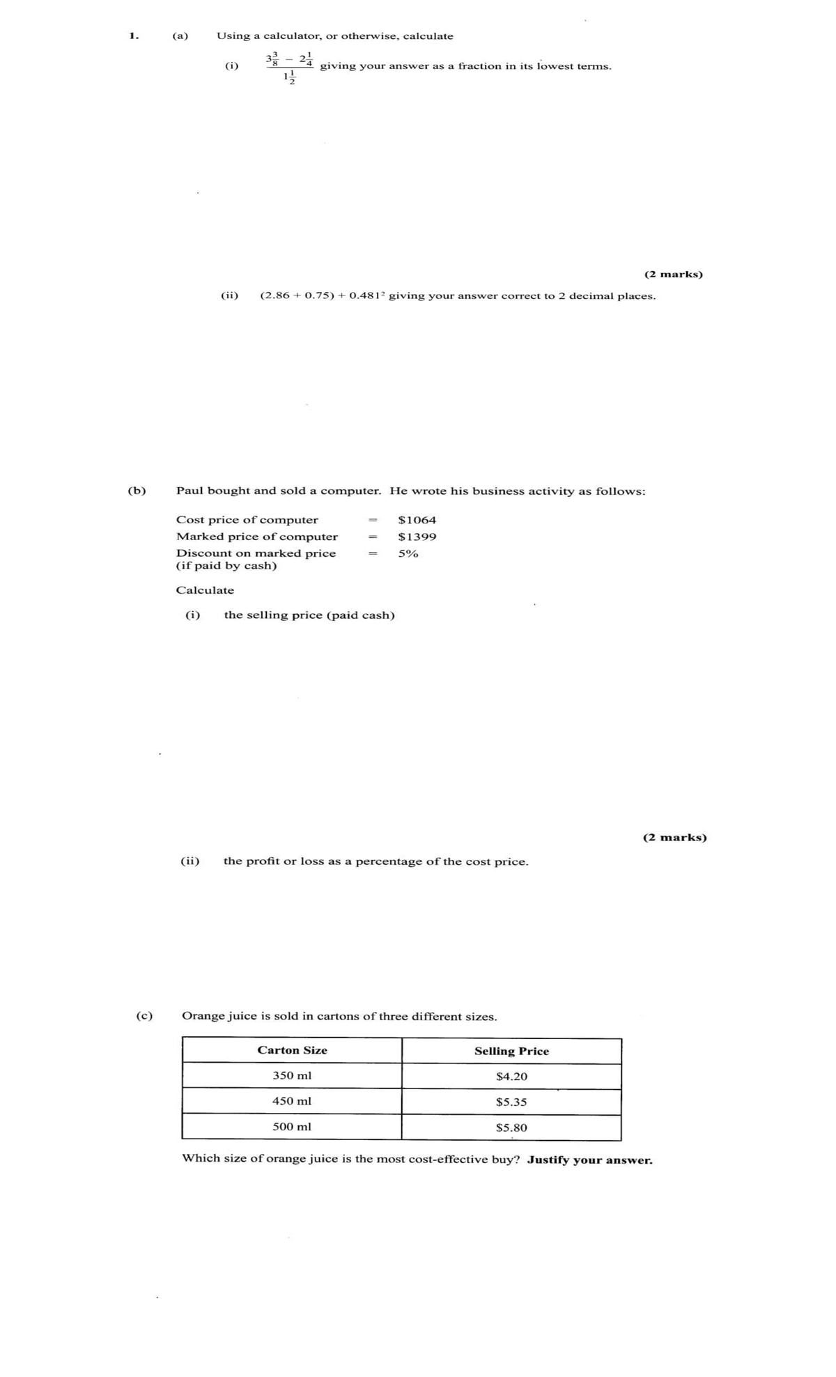May 2016 Paper 2 Exam Solutions and Corrections - Studocu