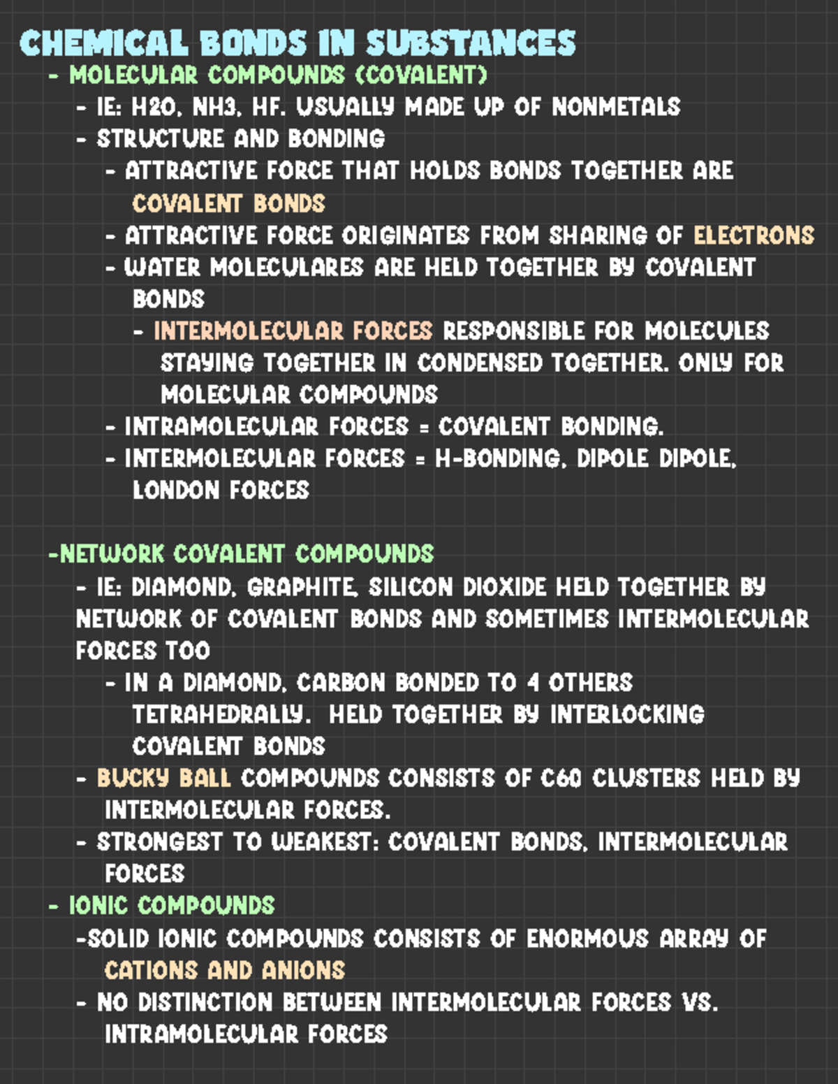Chem 185 Chapter 12 Liquids, Solids And Intermolecular Forces 3 ...