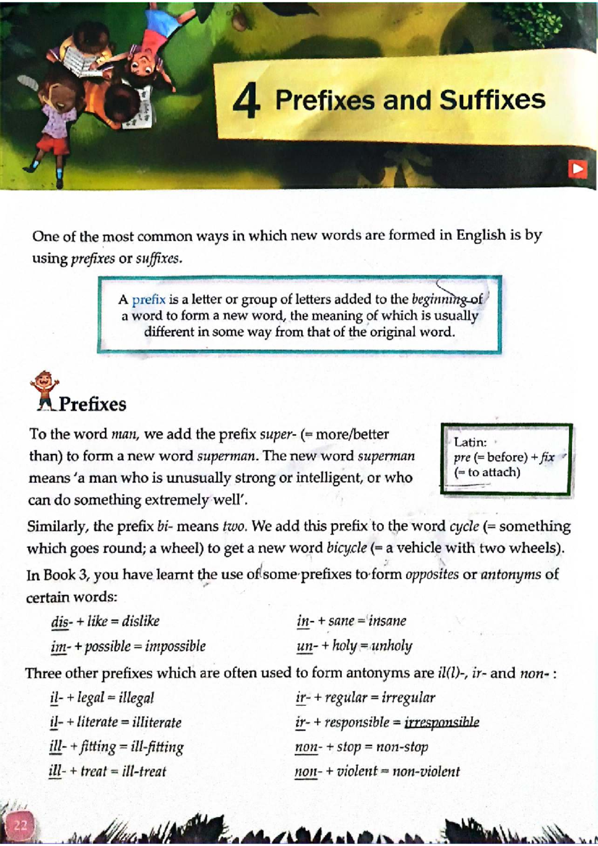 5th Grade Grammar: Understanding Prefixes and Suffixes - Studocu