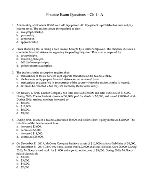 Accounting Test 2 Study Guide - Ch. 4-6 - ACCOUNTING CHAPTERS 4 ...