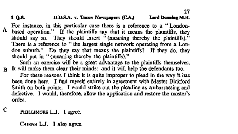 27 Spartan Steel & Alloys Ltd. v Martin & Co. (Contractors) Ltd - 1 Q ...
