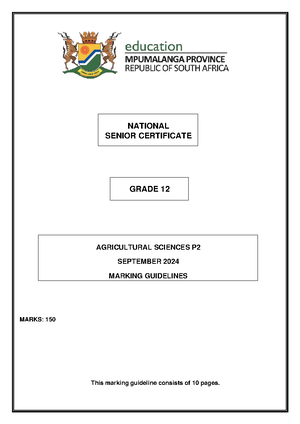 Grade 11 year notes and class activities - Grade 11 Notes Agricultural ...