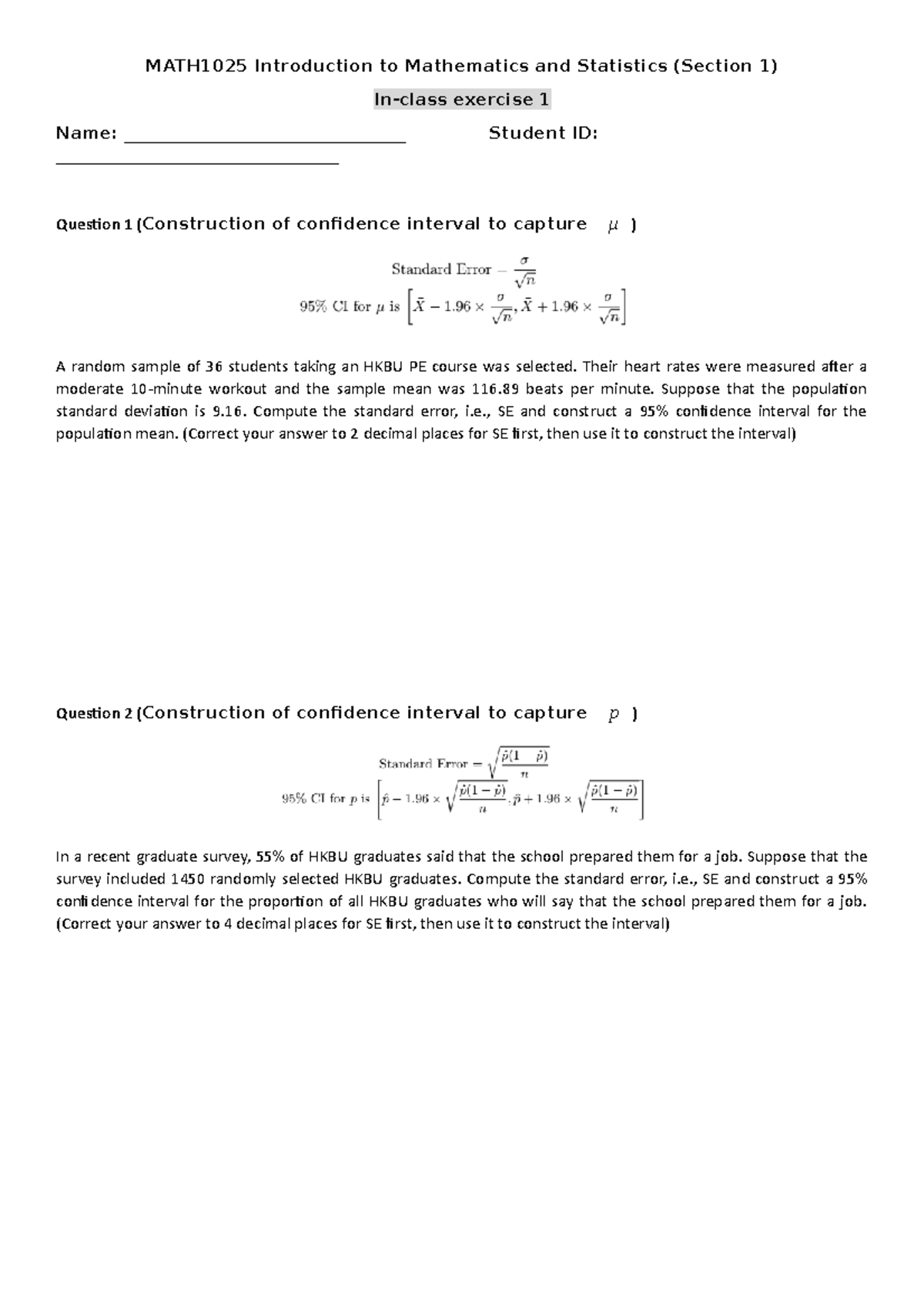 Exercize-1 - a well guided exercise for students to practice ...