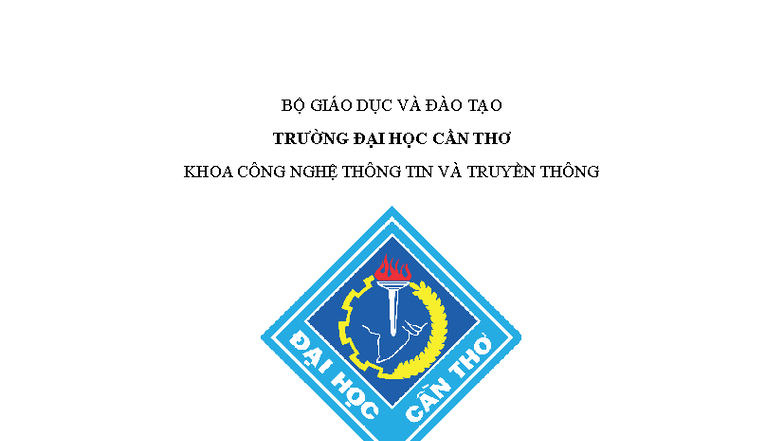 Báo cáo bài tập - kakkaa - BỘ GIÁO DỤC VÀ ĐÀO TẠO TRƯỜNG ĐẠI HỌC CẦN ...