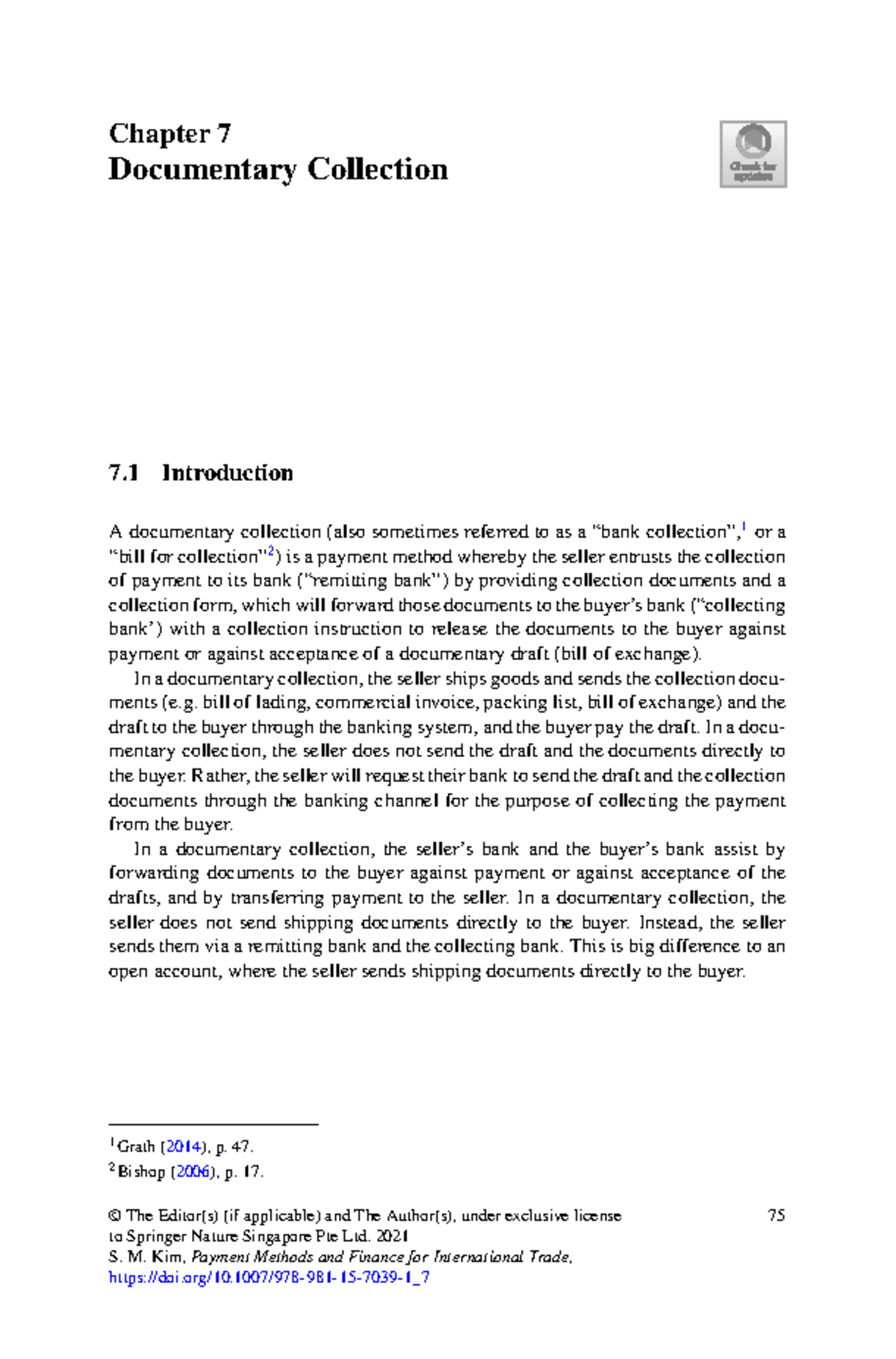 DA DP - Chapter 7: Understanding Documentary Collections - Studocu