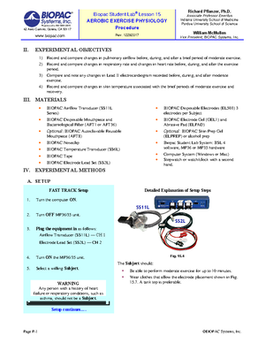 Lab 14 Blood Typing - Lab report. - Lab # I. Blood Introduction Blood ...