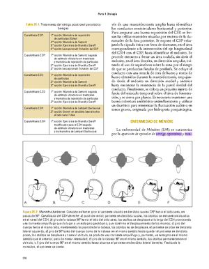 CAPÍTULO 20: VERTIGO POSICIONAL PAROXÍSTICO BENIGNO Y ENFERMEDAD DE ...