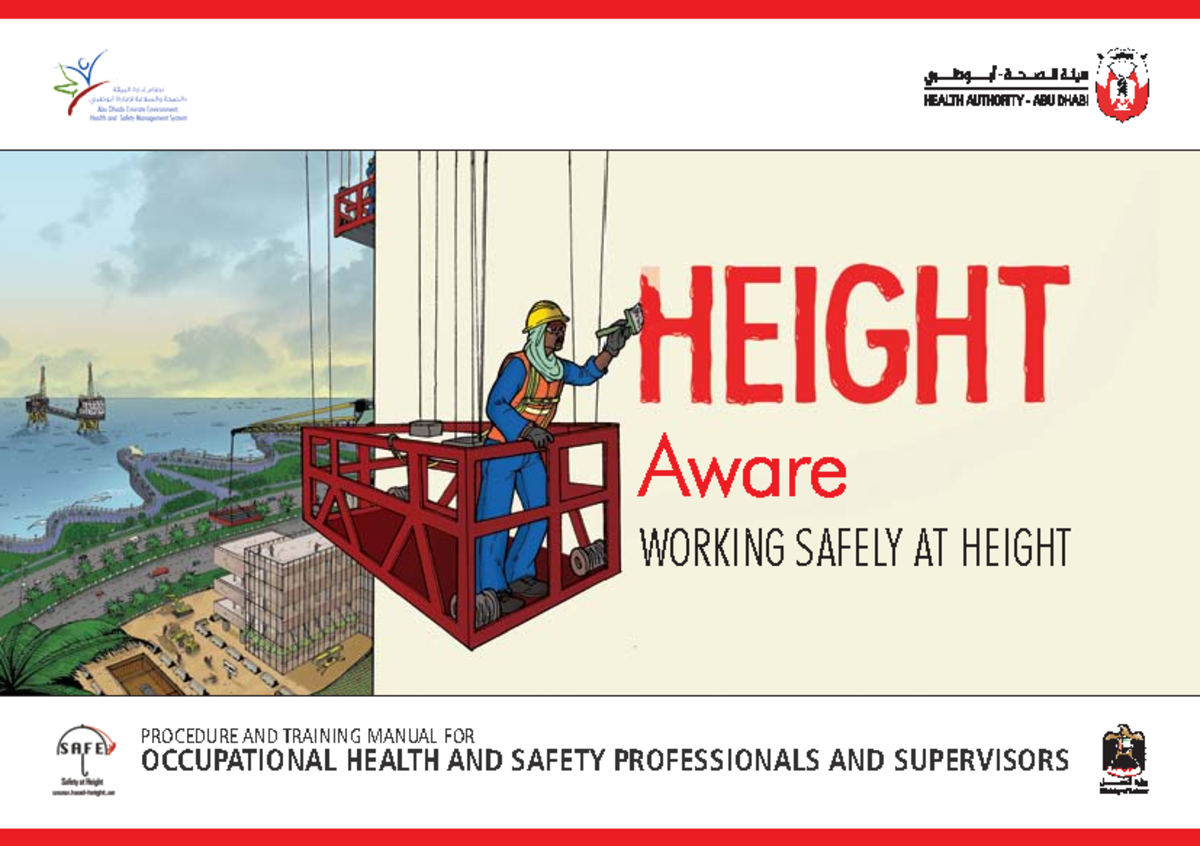 OHS 101: Procedure Manual for Working Safely at Heights - Studocu