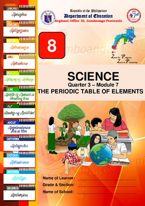 Science 8 Module 6 version 3 - SCIENCE Quarter 3 - Module 6 ATOMIC ...