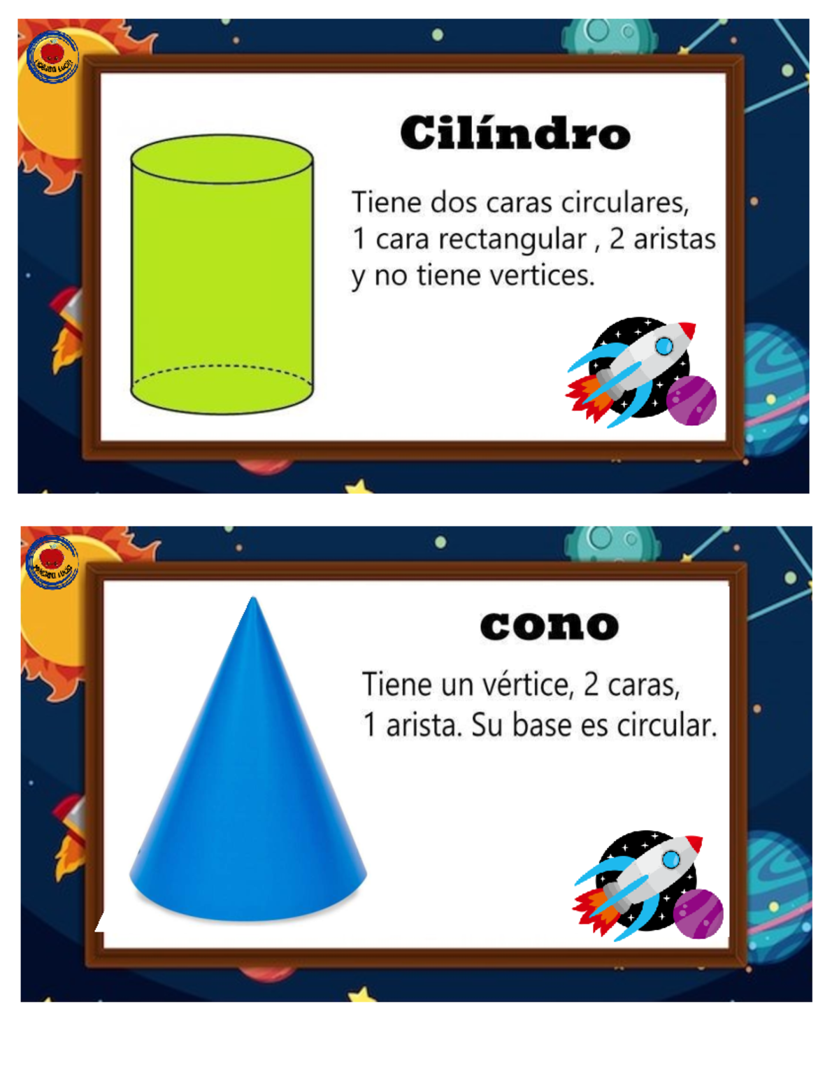 Cuerpos Geométricos: Cilindro, Cono, Pirámide y Prisma PDF-1 - Studocu