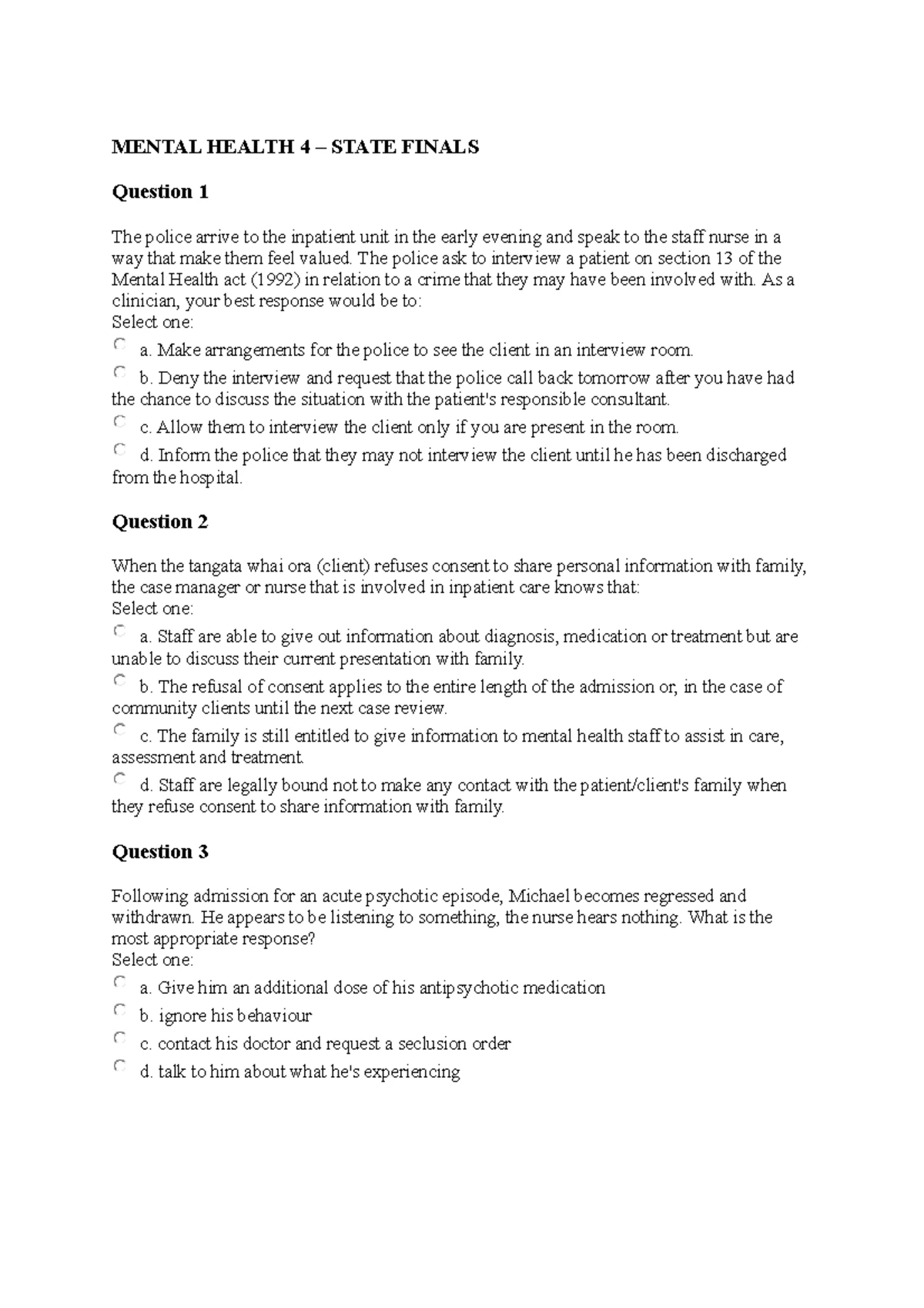 State Finals Study Guide - How to pass Nursing State Finals Before ...