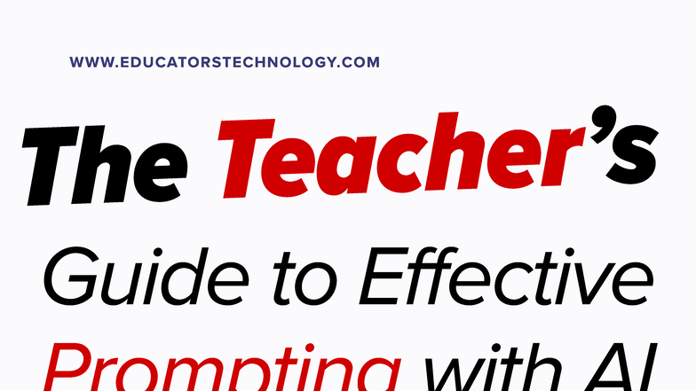 Teachers Prompting Guide: Effective AI Techniques (MED 1756892290 ...