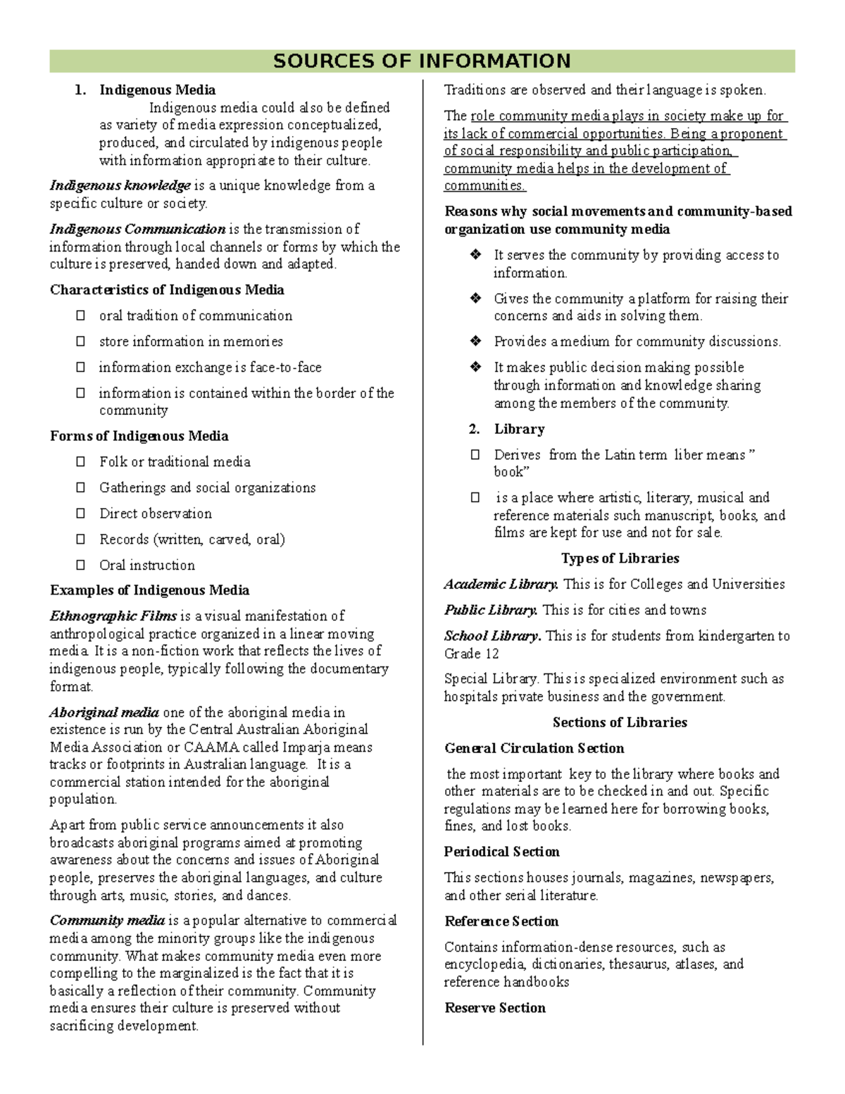 Media and Information Literacy: Insights on Indigenous Media ...