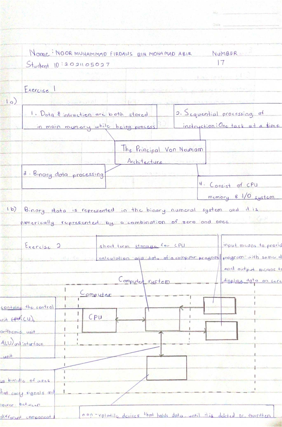 CS101: Computer Architecture Exercises and Concepts - Studocu