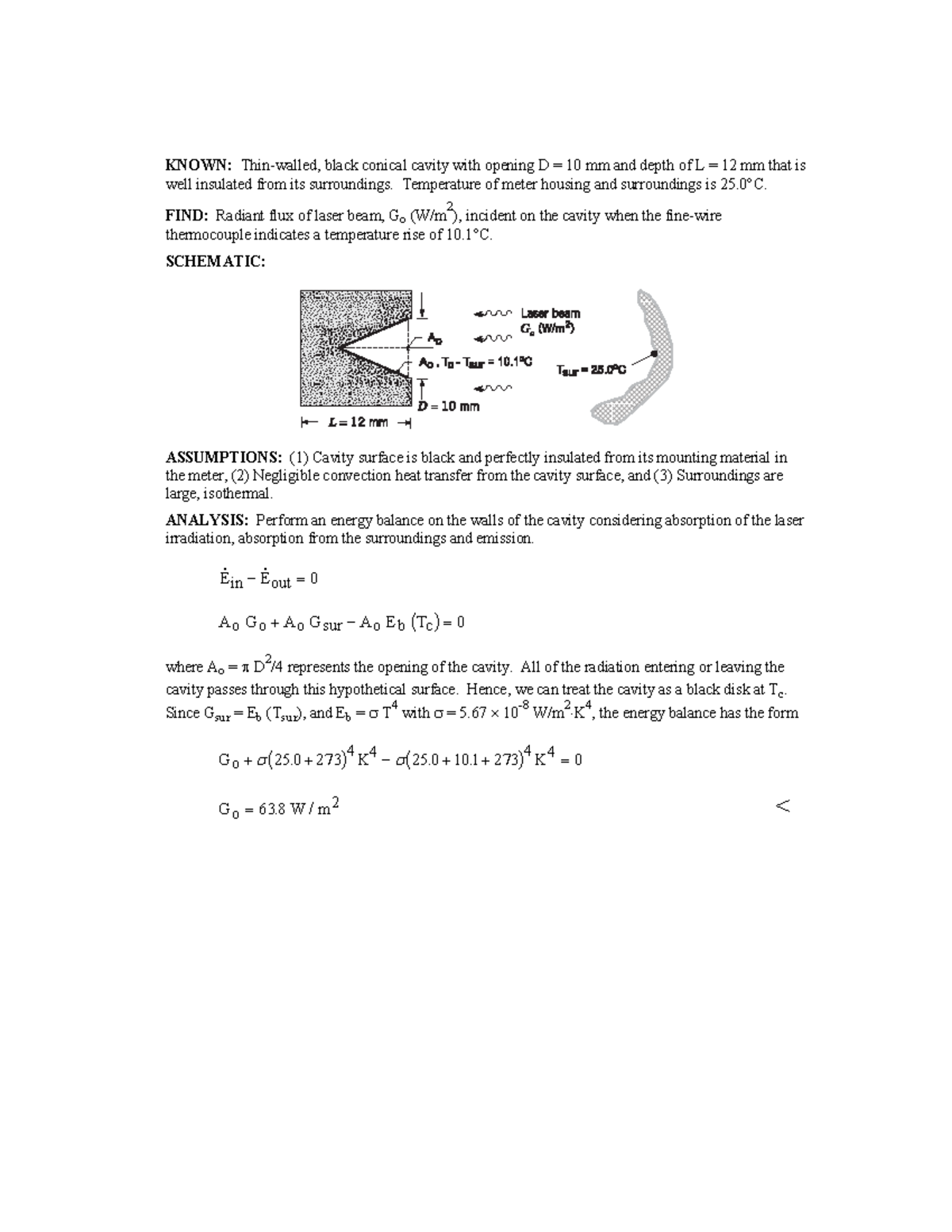 10.302 Guided Review & Summary Notes for Conical Cavity Analysis - Studocu