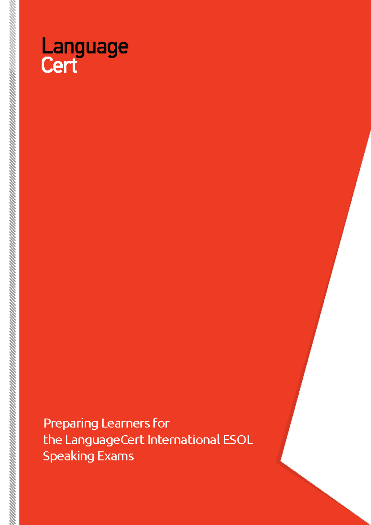 Preparing Learners for LC International ESOL Speaking Exams - Studocu