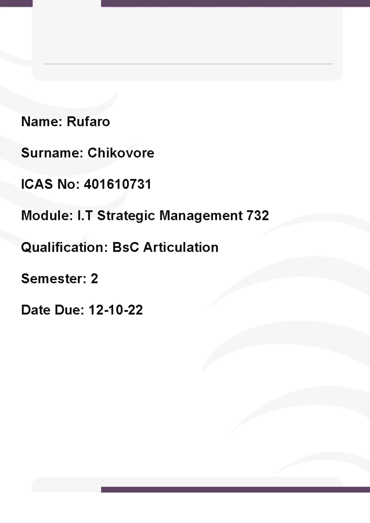 TPS3705 Portfolio-2023 - Tutorial Letter 103/0/ TPS3705/103/0/ Teaching ...