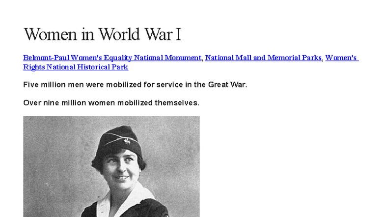 Women in WWI: Contributions, Sacrifices, and the Fight for Suffrage ...