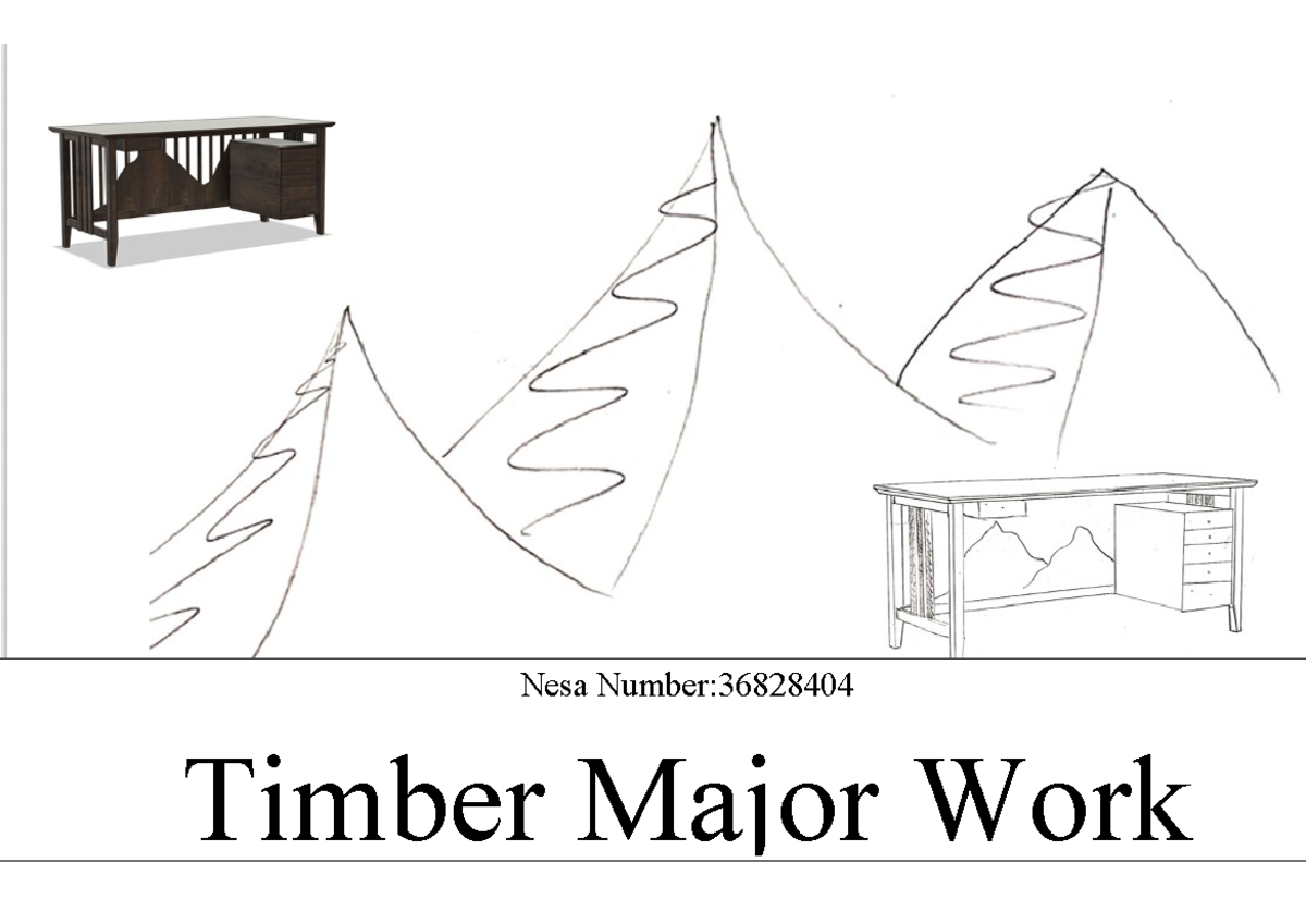 HSC Timber Major Work Folio - Final Submission - Studocu