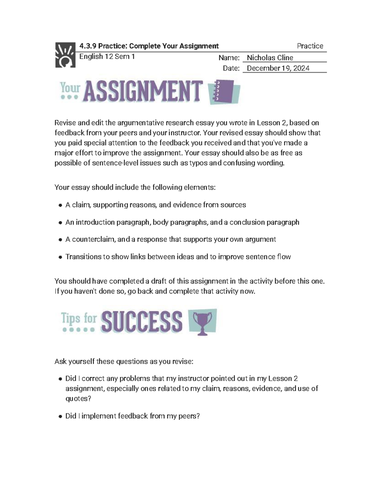 Kami Export - 4.3.9 Practice - Complete Your Assignment (Practice) - 4. ...