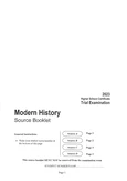 Modern History Past HSC Exam Qs and Sample Answers 2019-2021 - Studocu