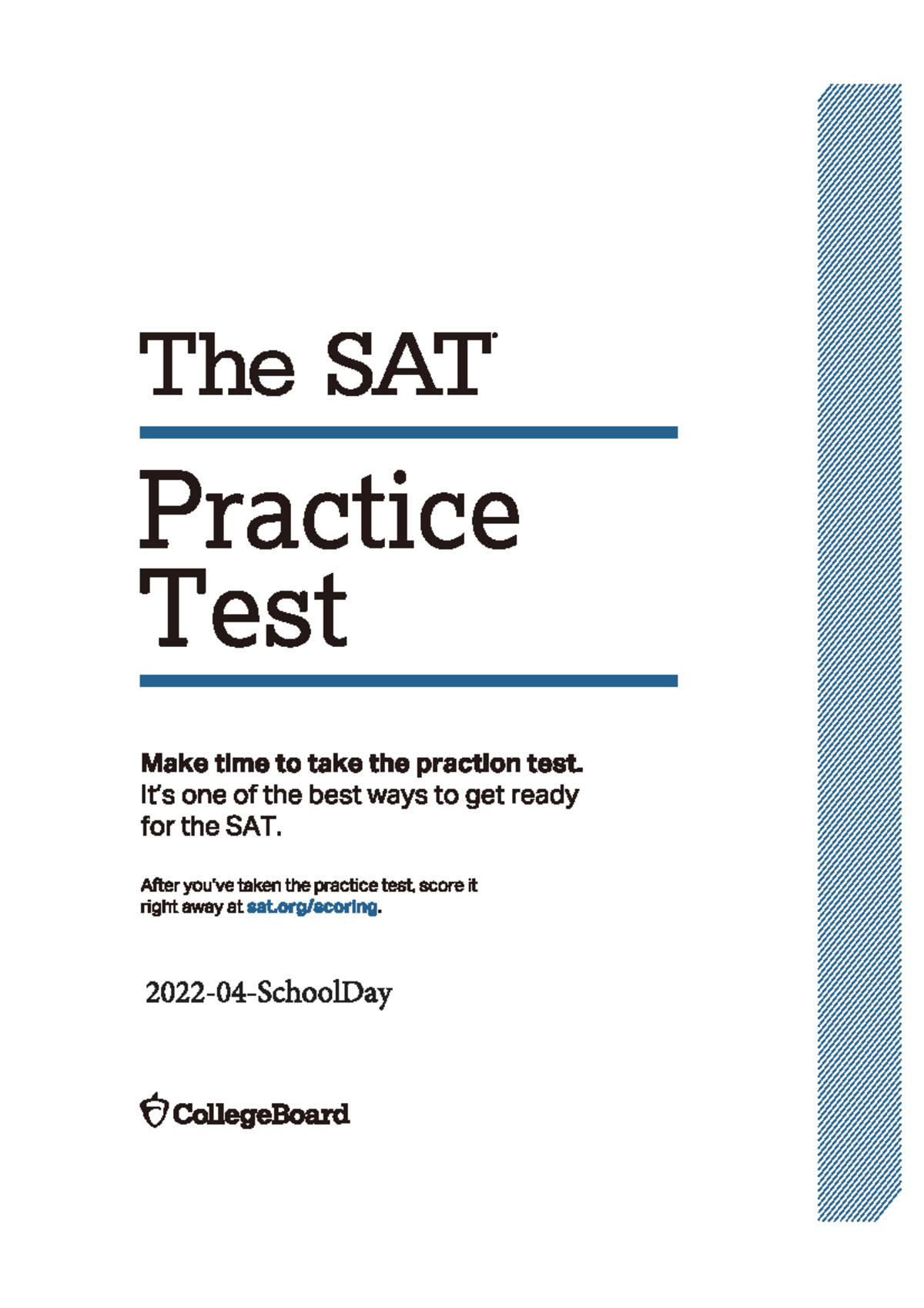 [NEW] SAT 2022 04 - sat practice - Studocu