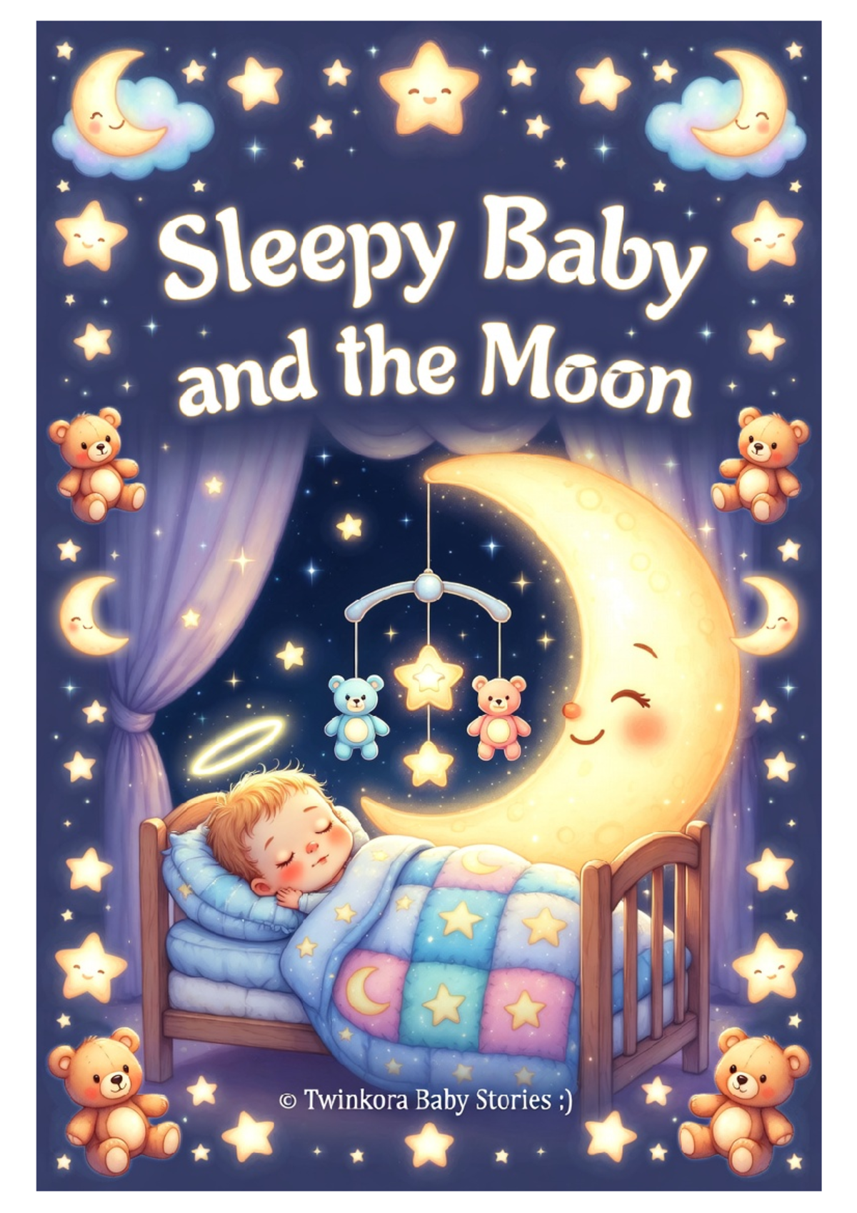1. baby story, sleepy baby and the moon - Knowledge Management - . A ba ...