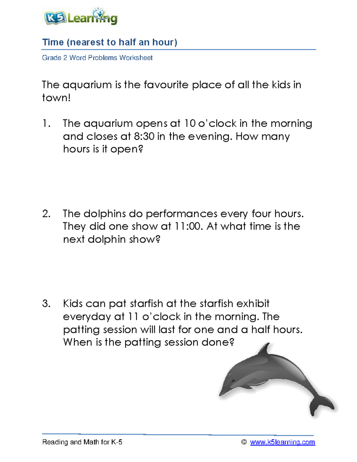 Grade-2-time-word-problems-a - Reading and Math for K- 5 © k5learning ...