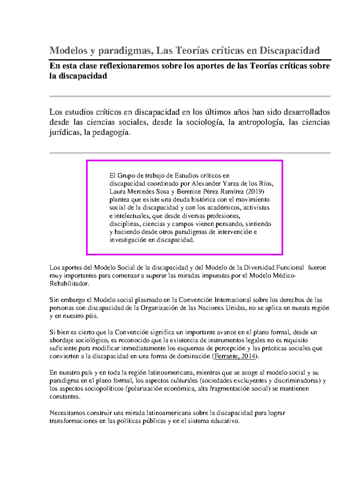 Clase 1 Modelos y paradigmas - Modelos y paradigmas, Las Teorías ...