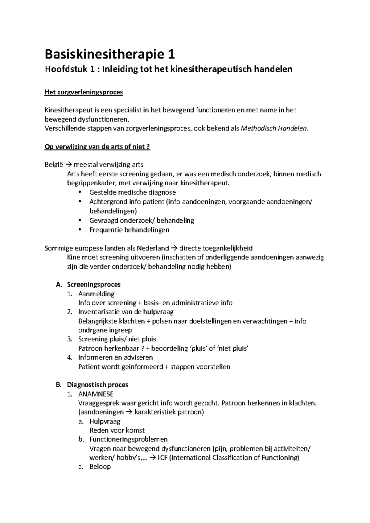Samenvatting BO - PEME IC - RPS-formulier - Samenvatting BO: RPS RPS ...
