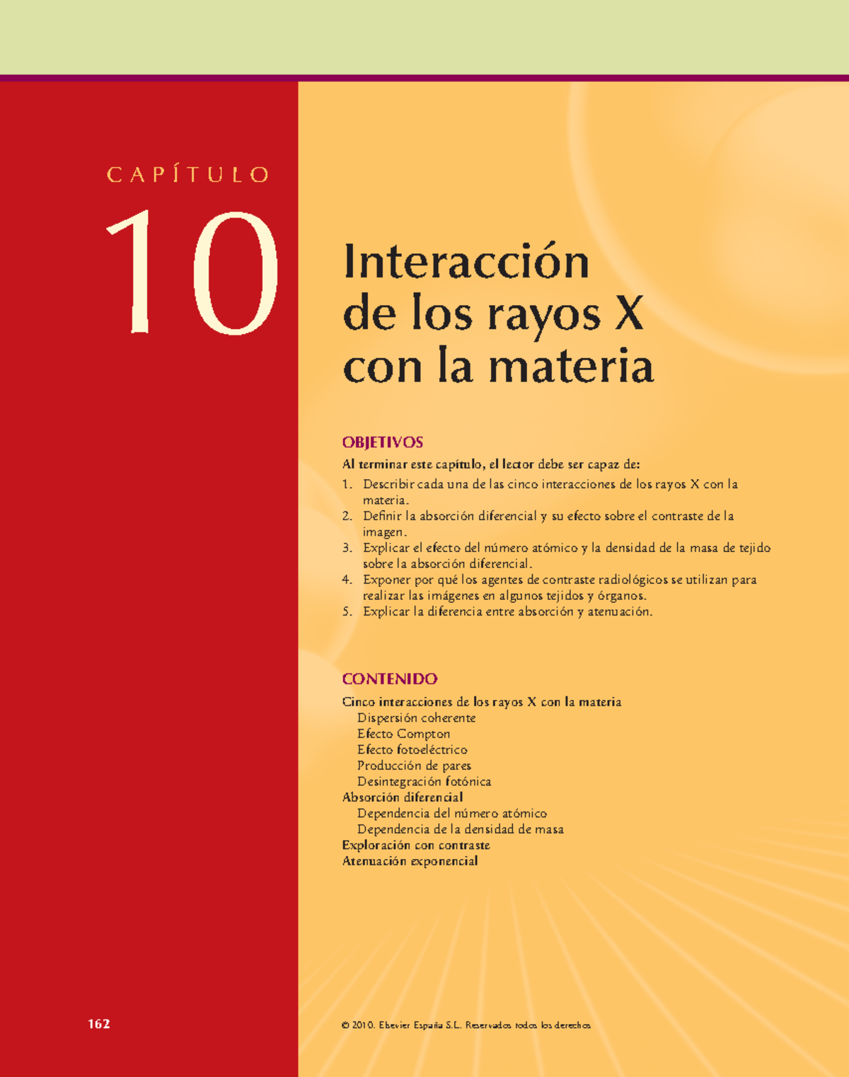 Bushong Cap 10 Interacción de los Rayos con la materia - 162162 C A P Í T U L O 10 Interacción ...