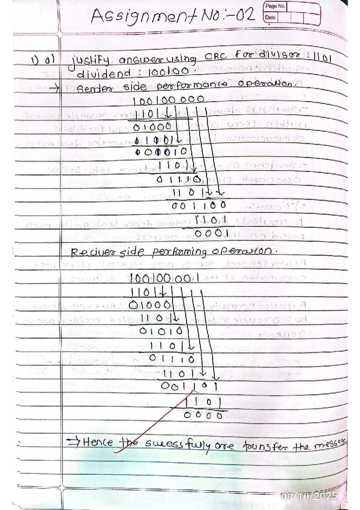 CNS Assignment-23456: Networking Protocols and Concepts Explained - Studocu