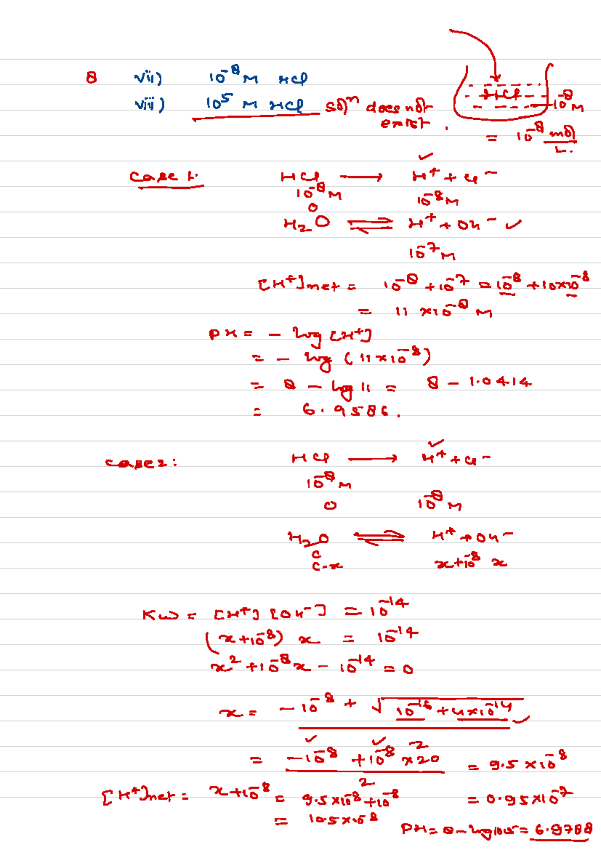 Chemistry 101: pH Calculations for Strong & Weak Acids/Bases - Studocu