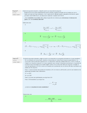 EA6. Herramientas estadísticas Examen - Estadística inferencial v Elizabeth Gutierrez Ortiz ...