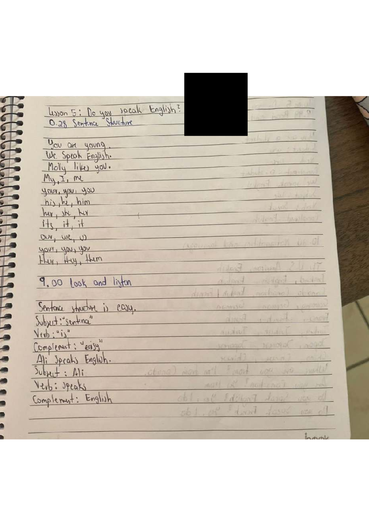 Lesson 5: Do You Speak English? - Class Notes (Unah) - Studocu