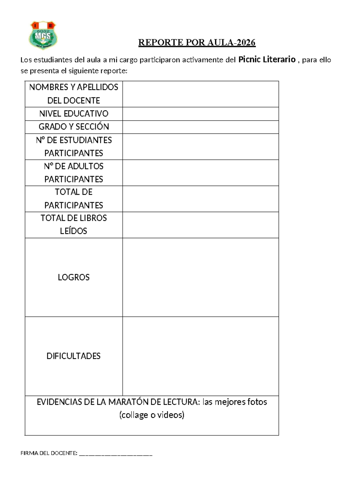 Reporte DE Lectura - afasddedqwdfqw - REPORTE POR AULA- Los estudiantes ...