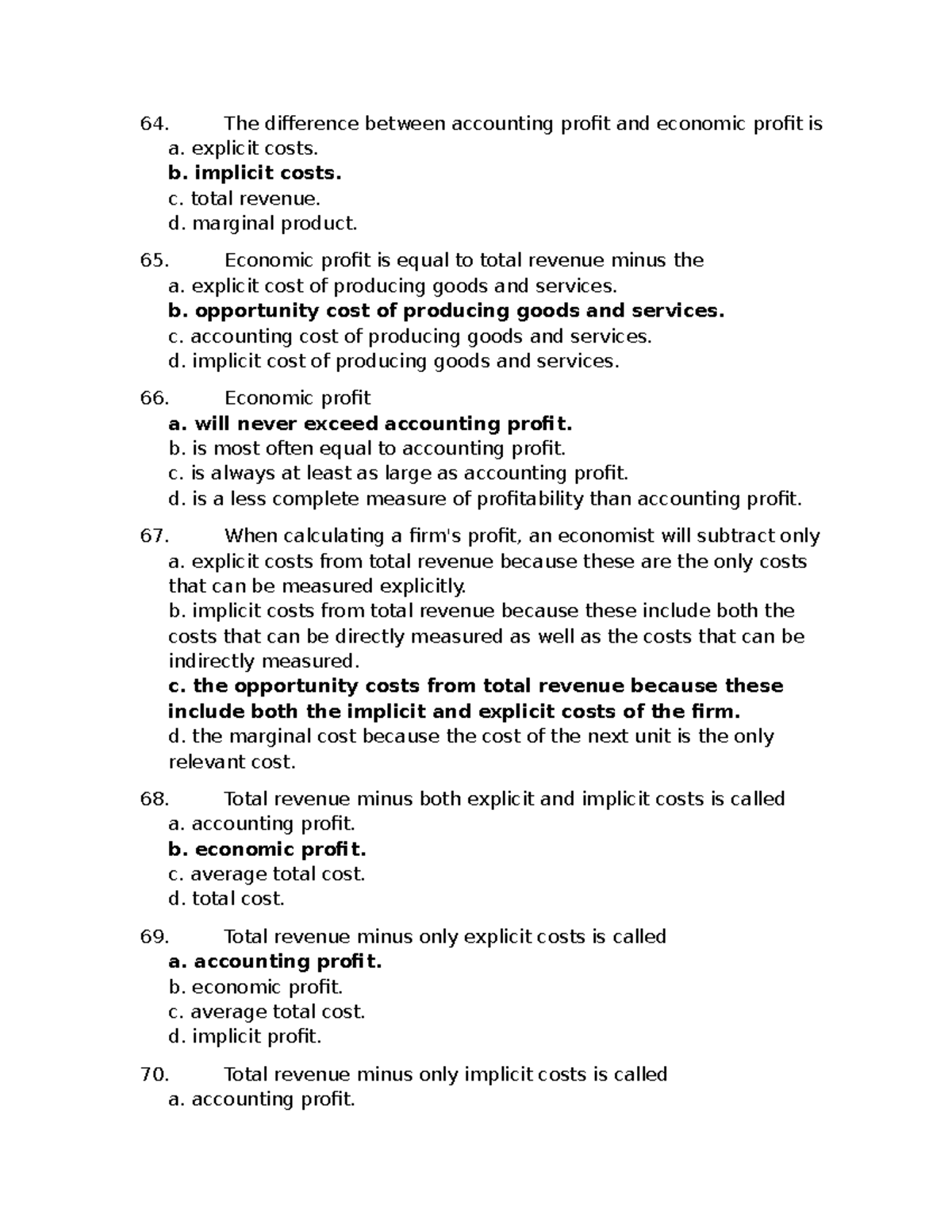 Economic vs. Accounting Profit: Key Concepts and Differences (ECO 101 ...
