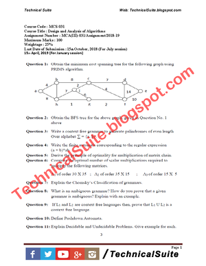 DAA BCS401 ALL Module Question Bank - PKM Educational Trust ® R. Institute of Technology ...