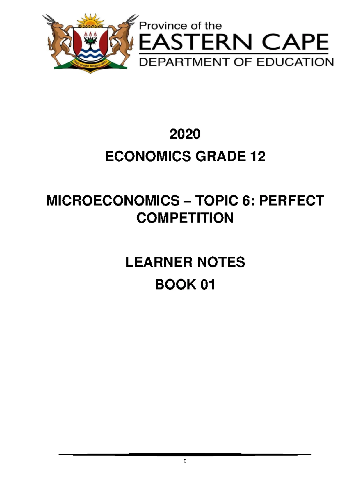 Economics 12 Topic 4 Notes: International Trade Insights for 2025 - Studocu
