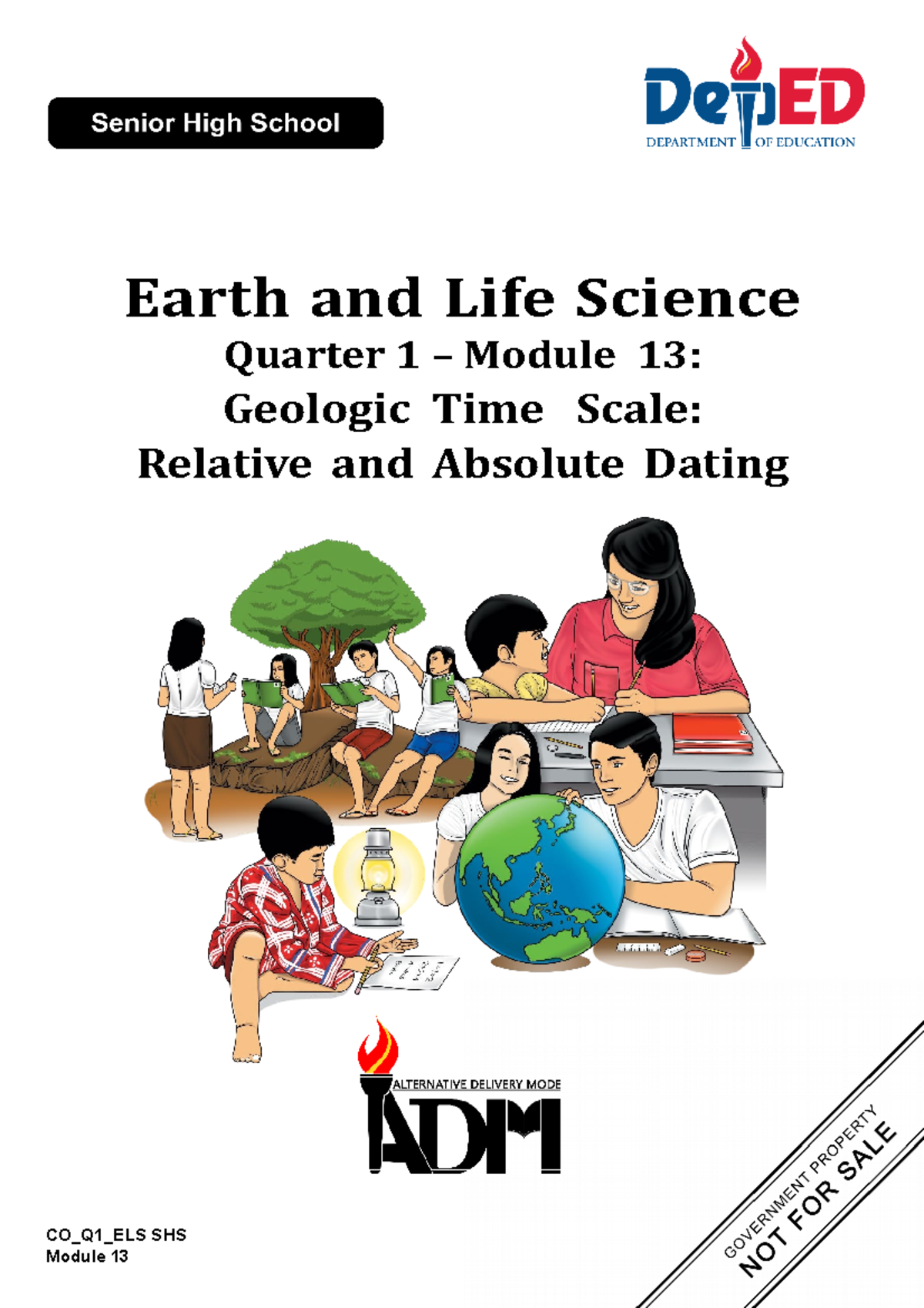 ELS Q1 Module-13 Geologic-Time-Scale -Relative-and-Absolute-Dating ...