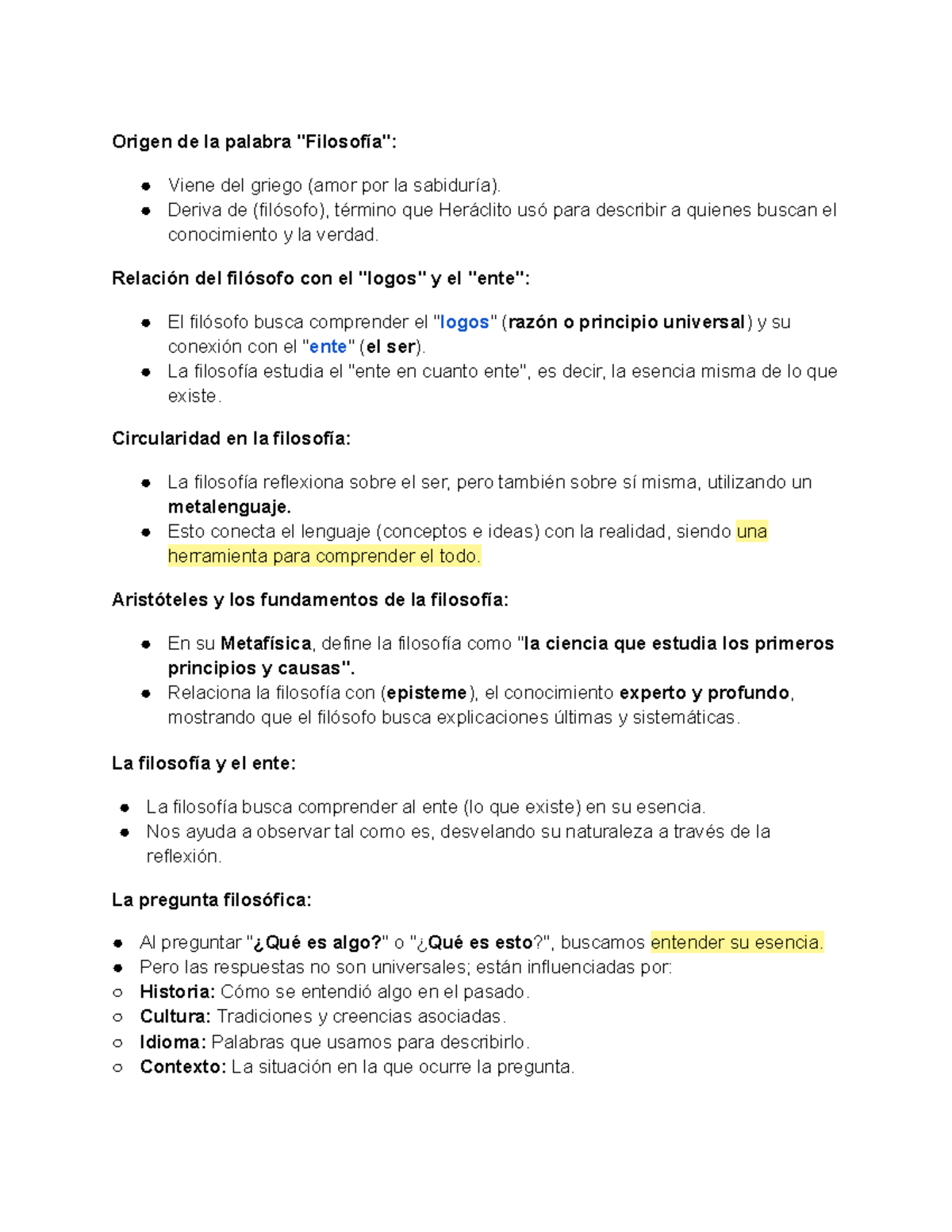 Ideas Claves sobre ¿Que es la Filosofia - Origen de la palabra ...