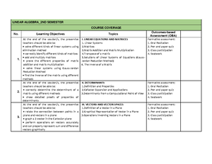 Grade 7 Observational Checklist for Working with Integers - Studocu
