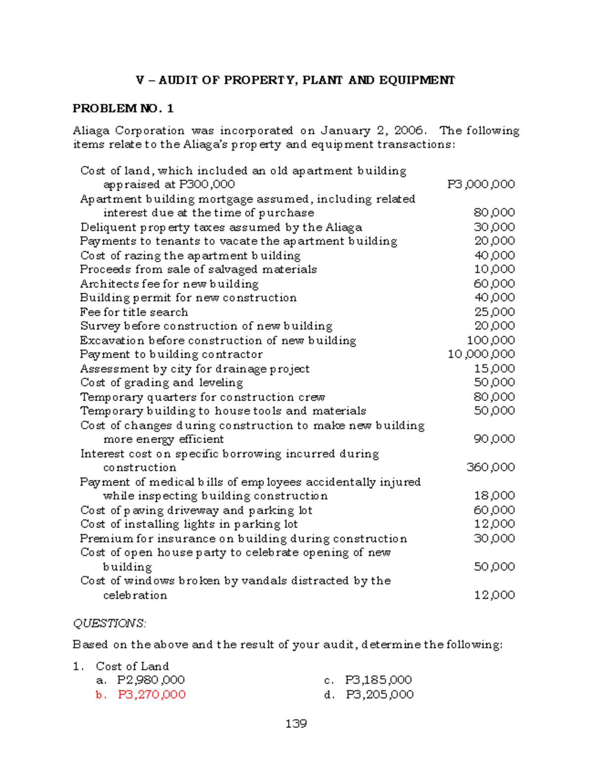 PPE - CPAR PPE Quiz Questions & Solutions for Final Exam Prep - Studocu
