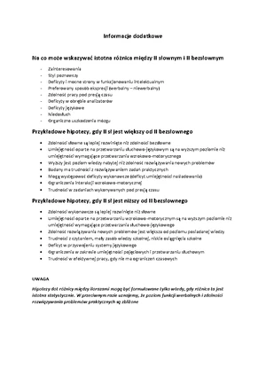 Podręcznik do Kwestionariusza SF-36v2 - Analiza i Interpretacja - Studocu