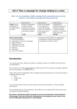 All my notes for unit 1 - Criminology unit 1 WJEC from ac1.1 to ac1.6 ...
